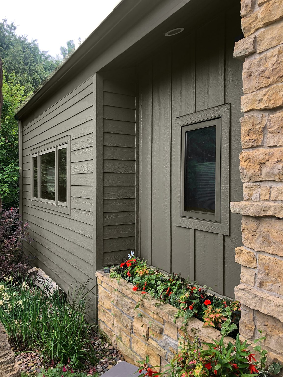 Monochromatic in Terra Bronze - Diamond Kote® Siding System